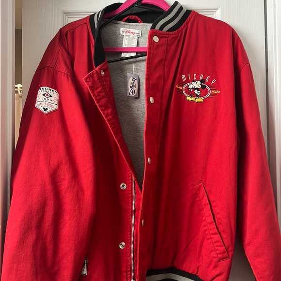 Disney | Jackets & Coats | Vintage Disney Varsity Jacket | Poshmark